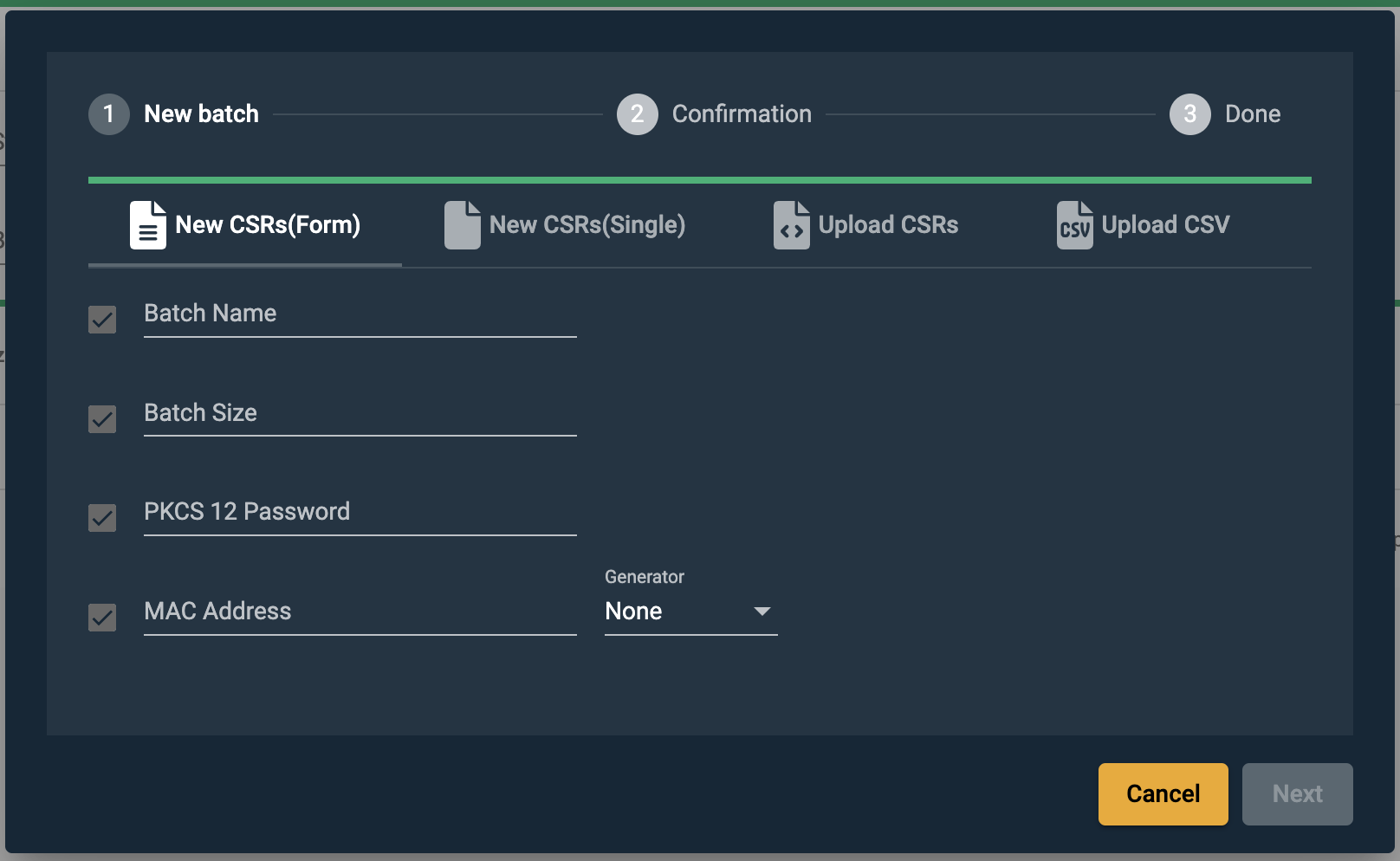 CableLabs PKI - Guide to the Sectigo Certificate Portal