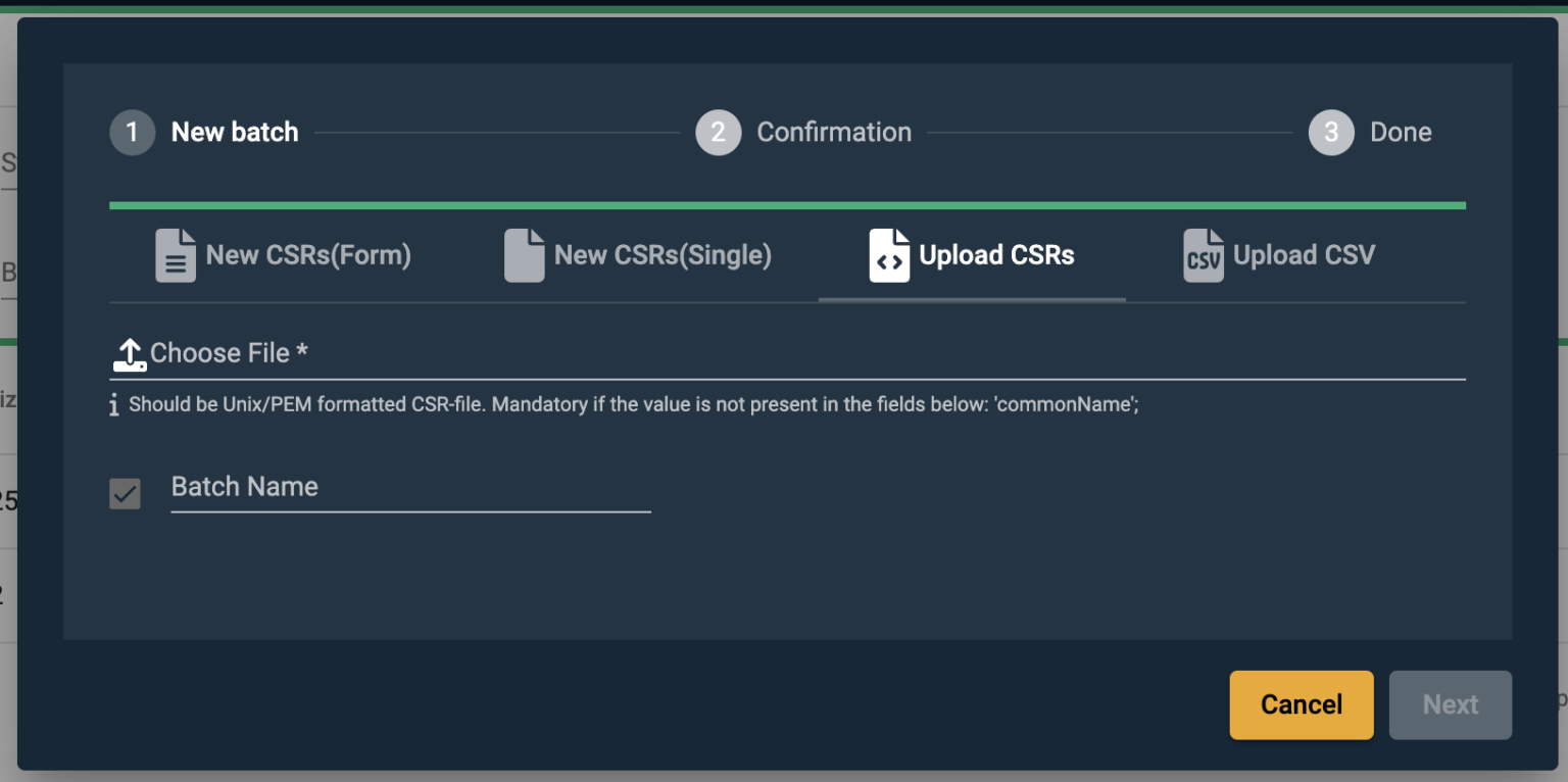 CableLabs PKI - Guide to the Sectigo Certificate Portal