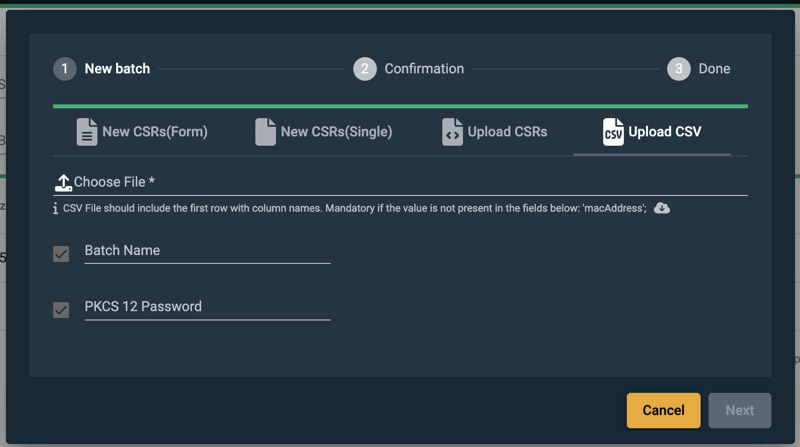CableLabs PKI - Guide to the Sectigo Certificate Portal